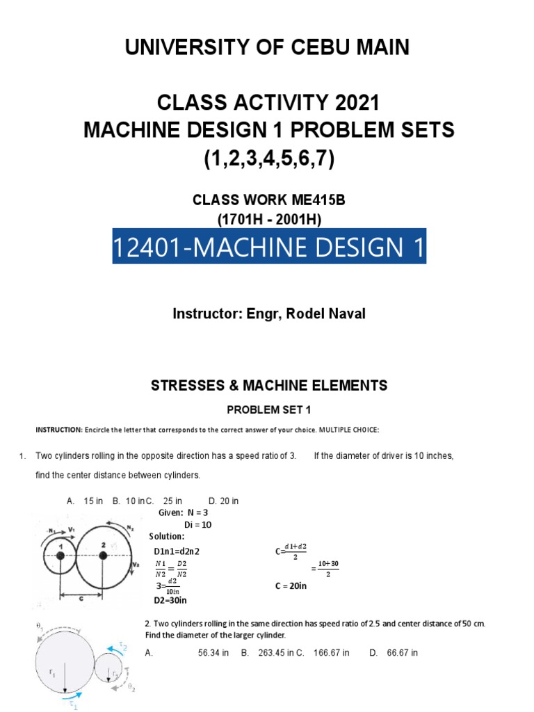 Study Material Machine Design | PDF | Strength Of Materials | Screw