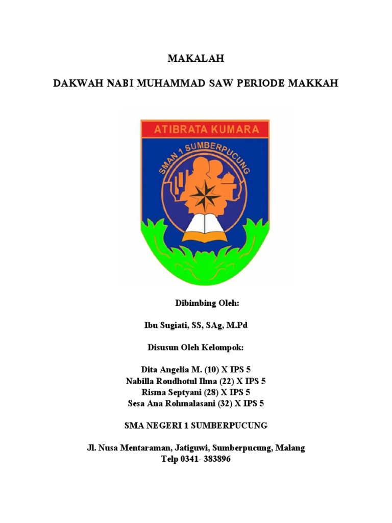 Makalah Dakwah Rasulullah Periode Makkah | PDF