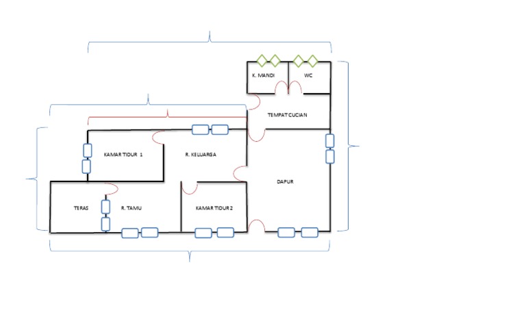 Denah Rumah Kayu | PDF
