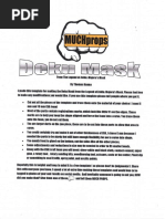 Goat Skull Headdress 3D Papercraft Mask Template - Wintercroft - Anna's ...