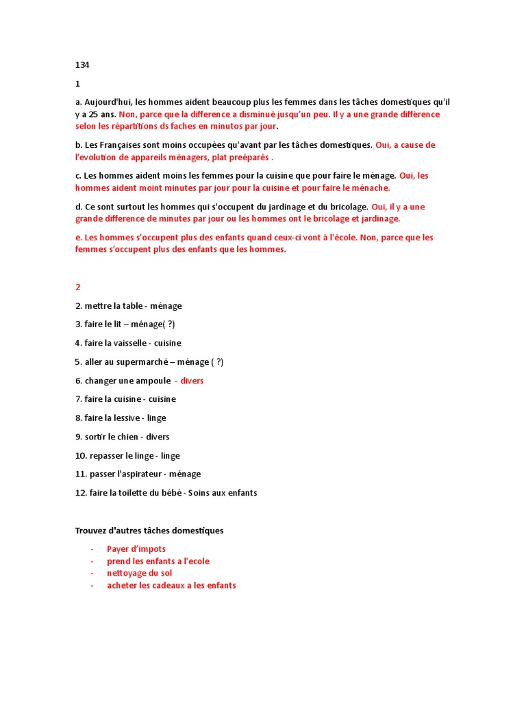 Trouvez D'autres Tâches Domestiques | PDF