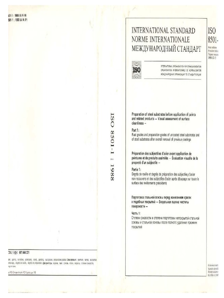 Iso 8501-1 1988 PDF | PDF