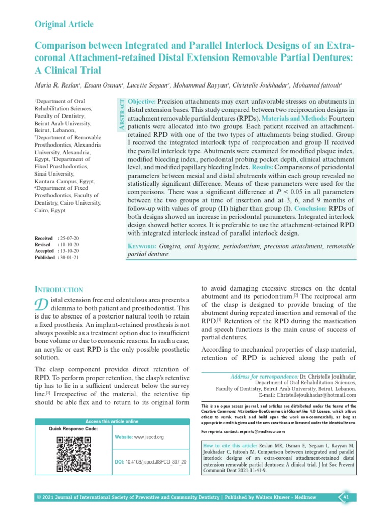 1.1 Comparison Between Integrated and Parallel Interlock Designs of An ...