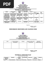 Performance Monitoring and Coaching Form (PMCF) For MT - Ashguifiles | PDF