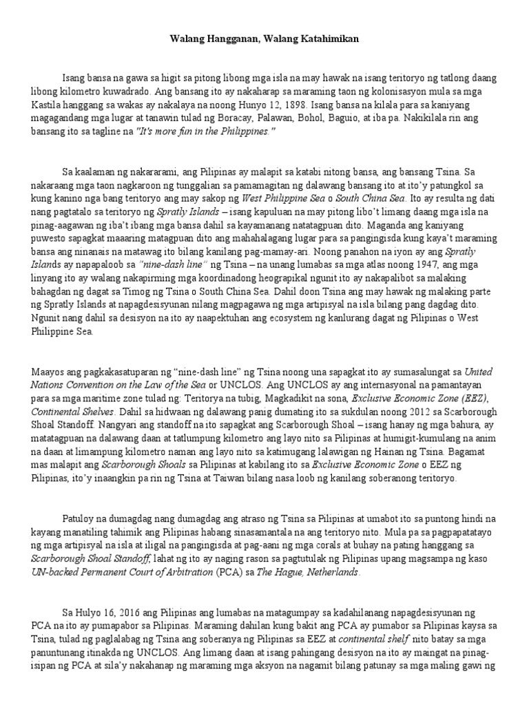 Pagpag Essay TT | PDF