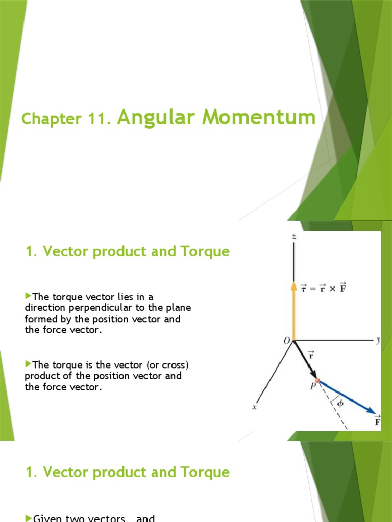 Understanding Angular Momentum Concepts | PDF | Angular Momentum | Torque
