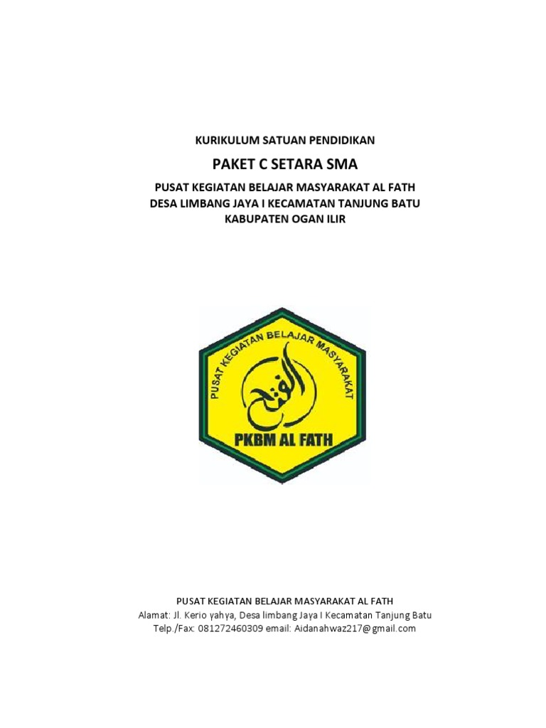 Kurikulum PKBM | PDF