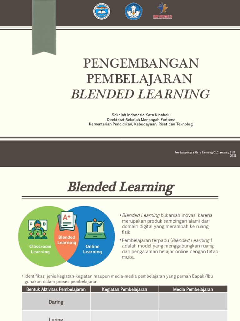 Model Pembelajaran Blended Learning SMP | PDF