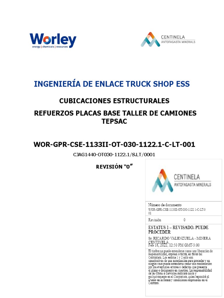 Refuerzos Estructurales Taller Camiones | PDF