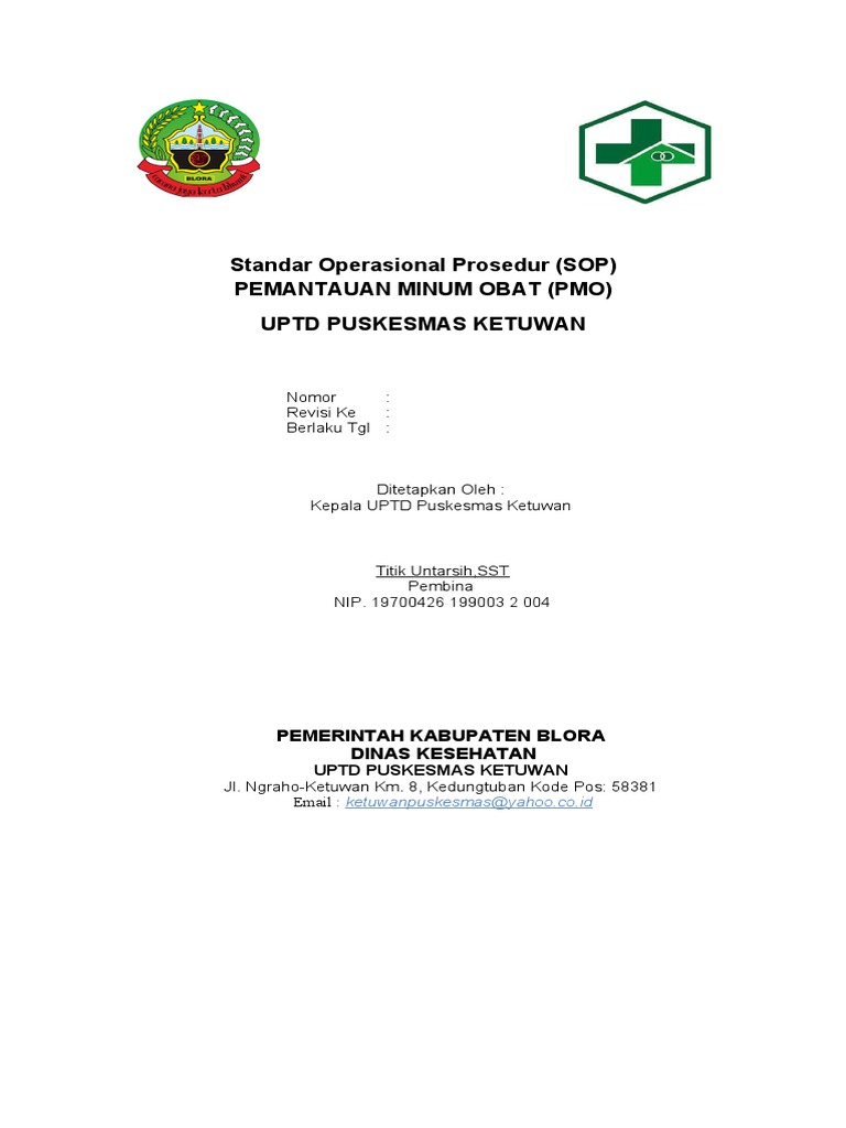 Sop Pmo TB 2023 | PDF