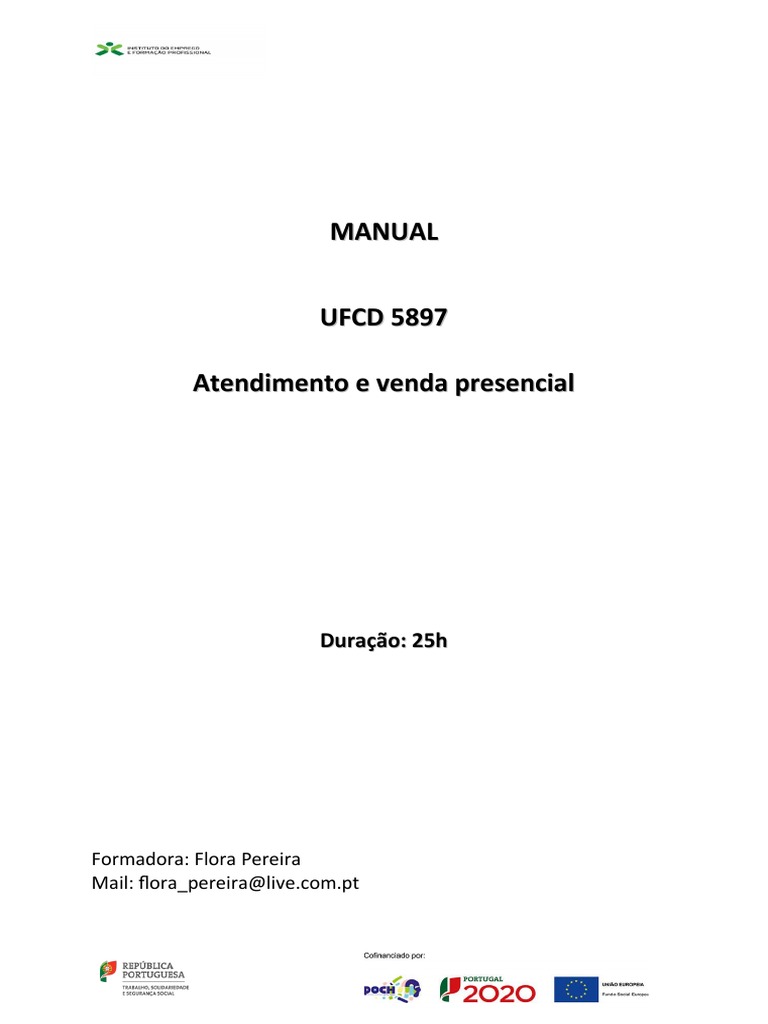 Manual UFCD 5897 | PDF | Marketing | Mercado (economia)