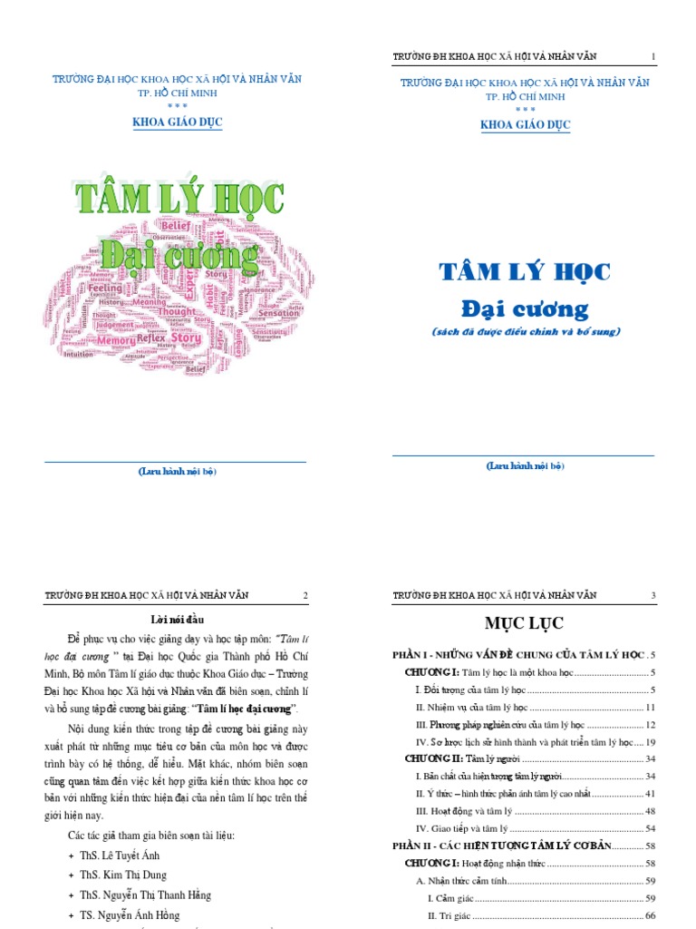 Tai Lieu Tam Ly Hoc | PDF