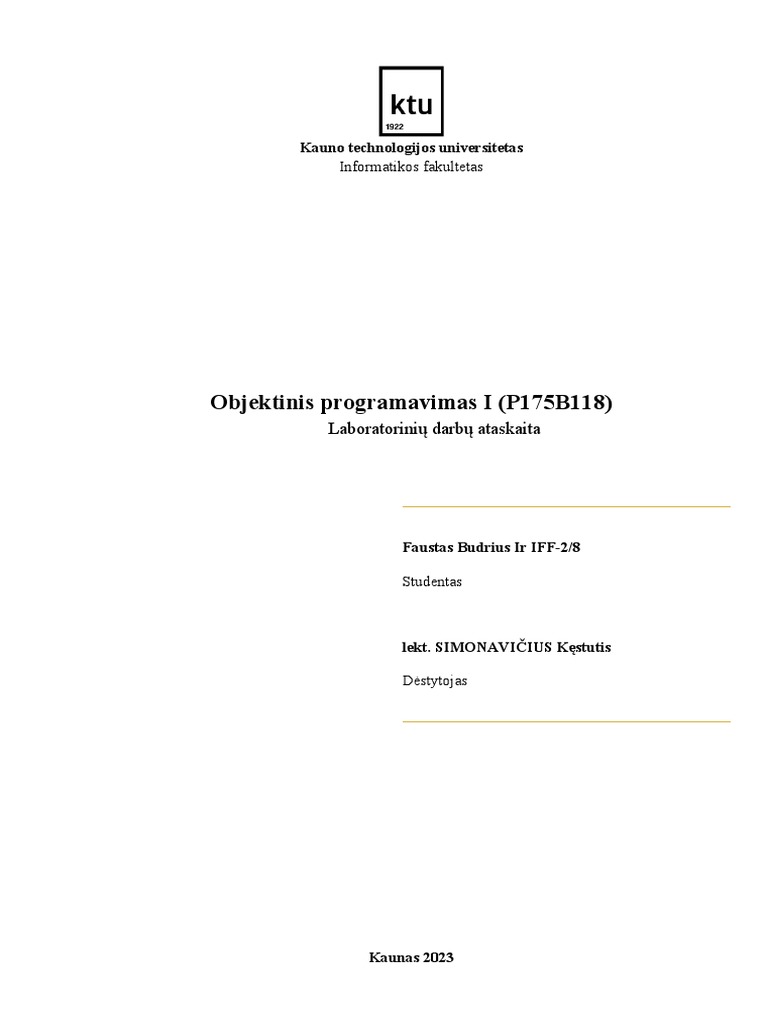 IFF 2 8 Ataskaita | PDF