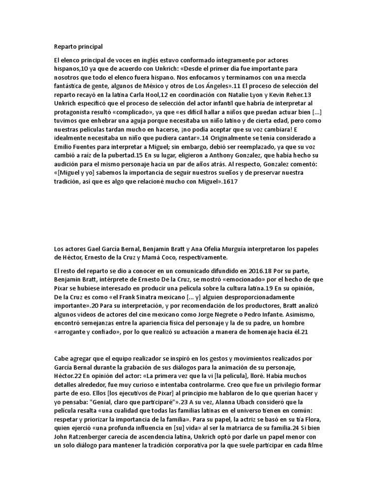 Coco 2 | PDF | Pixar