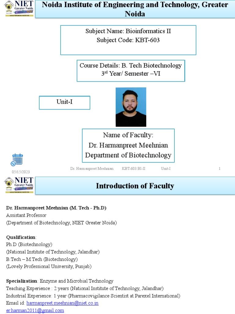 Bioinformatics II Course Overview | PDF | Dna Microarray | Open Reading Frame
