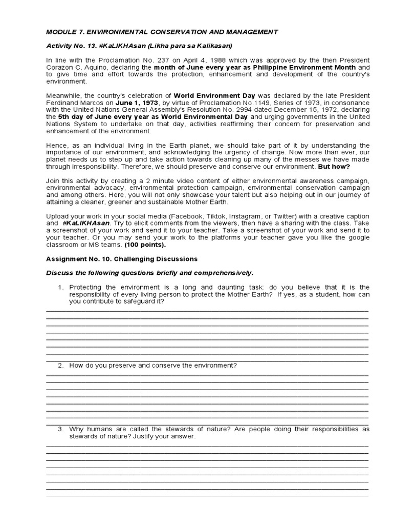 Im 7 Activities and Assignments | PDF | Career & Growth