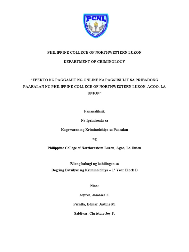 Research Filipino 2023 | PDF