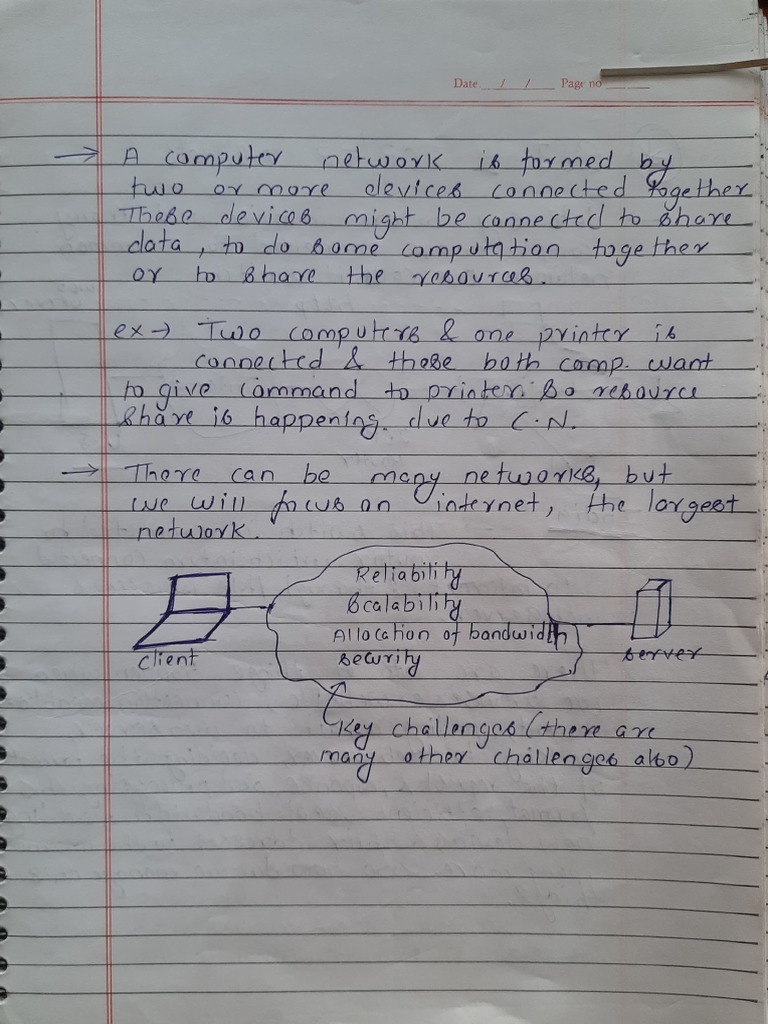 Computer Networks Notes | PDF
