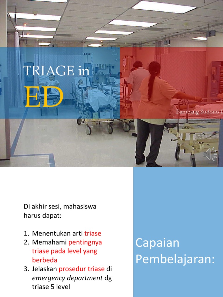 Triage di Emergency Department | PDF
