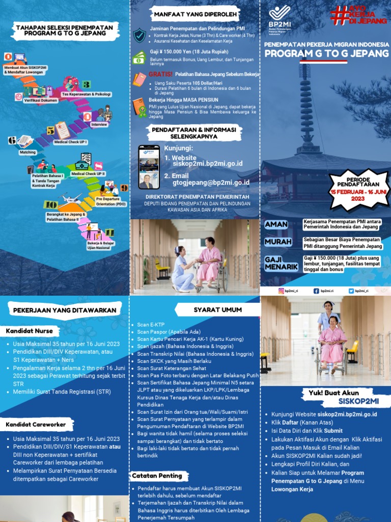Leaflet G To G Jepang 2023 New | PDF