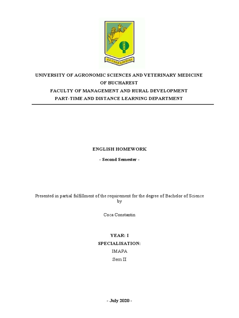 English Project year 1 Sem 2 | PDF