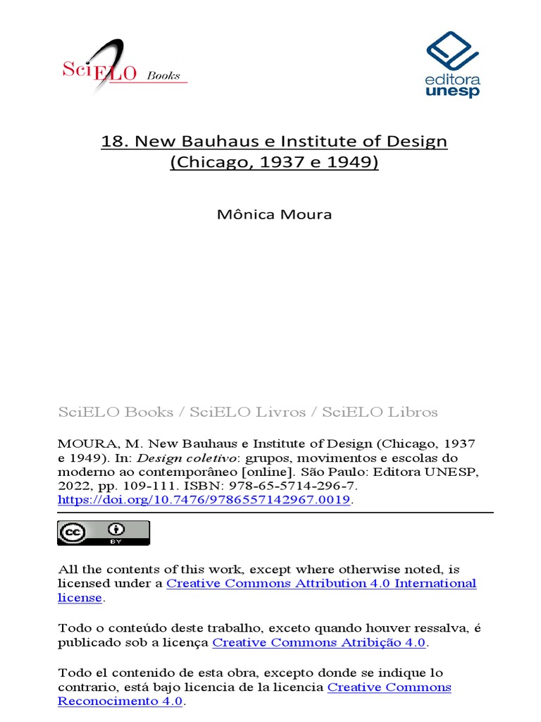The Legacy of the Bauhaus: The New Bauhaus and Institute of Design in ...