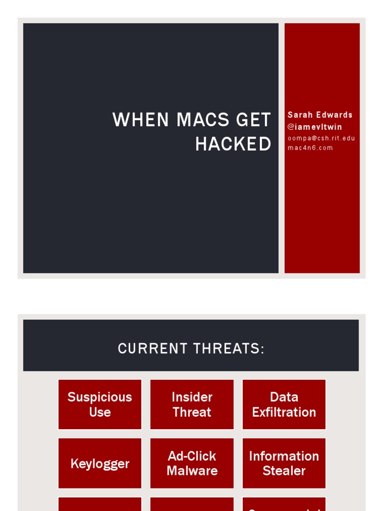 When Macs Get Hacked | PDF | Antivirus Software | Computer Architecture
