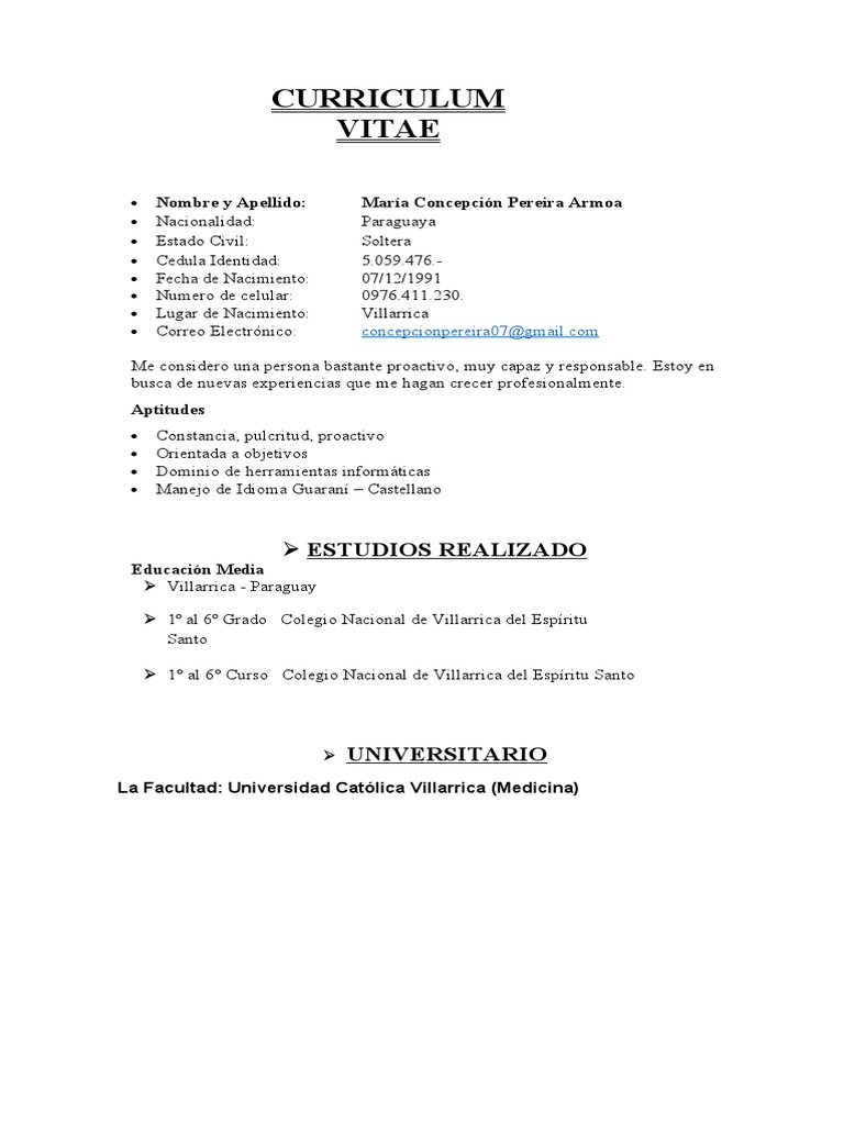 CURRICULUM VITAE Tita | PDF