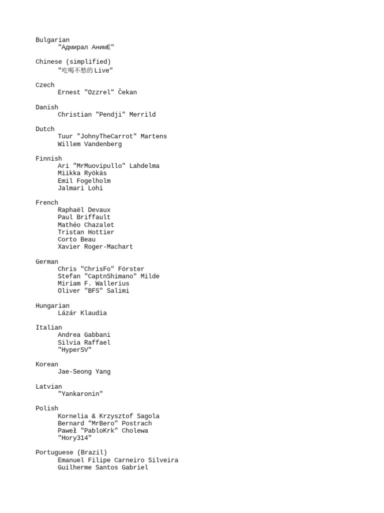 Translator Credits | PDF | Mystery, Thriller & Crime Fiction