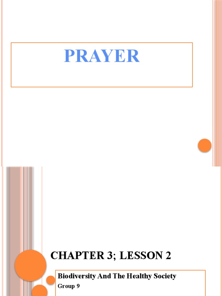 Chapter 3 Lesson 2 - Group 9 | PDF | Biodiversity | Ecosystem
