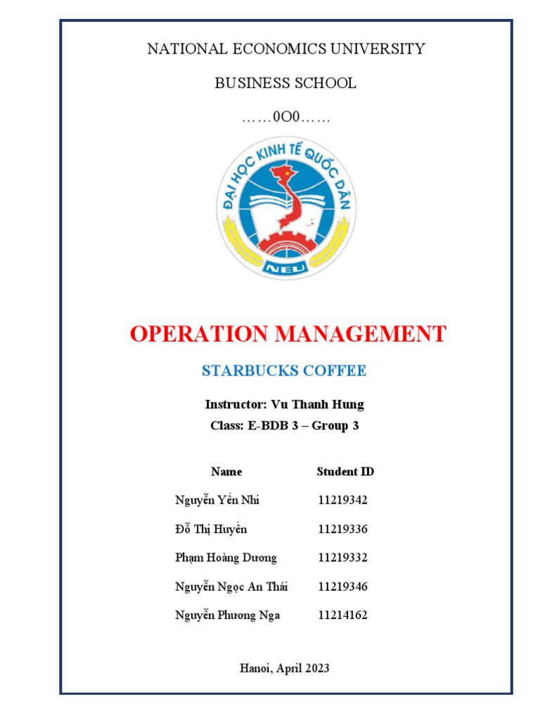 An Analysis of Starbucks' External Environment: Exploring Opportunities ...