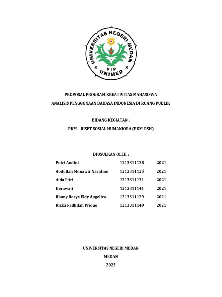 PKM-RSH Kelompok 5 | PDF | Karier & Perkembangan