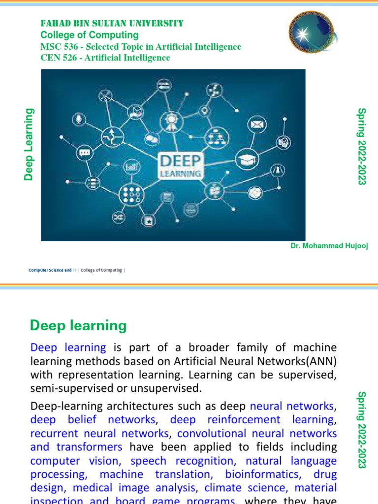 Chapter #5 - Deep Learning | PDF | Deep Learning | Artificial Intelligence