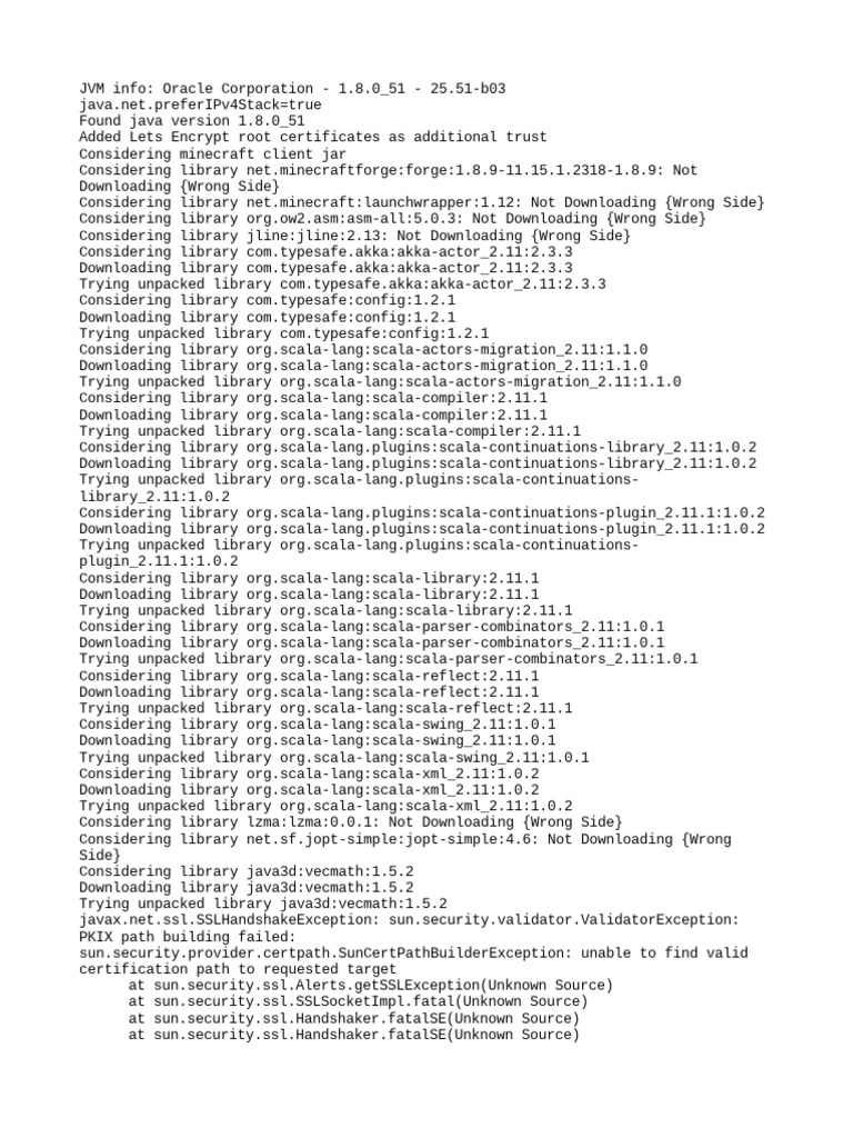 Jvm Info Oracle 1 8 0 51 25 51 B03 Pdf Computing Platforms Secure Communication
