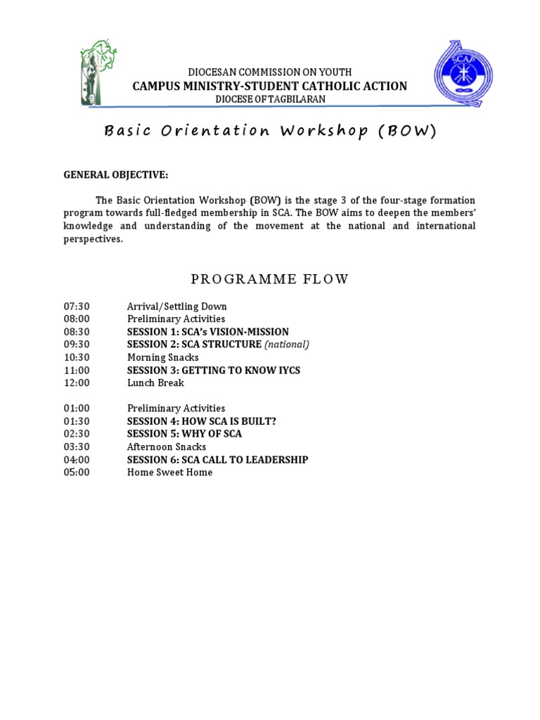 SCA - BOW Sessions Module | PDF | Seven Deadly Sins | Jesus
