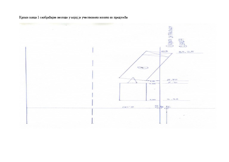 Kroki skica namenjna crtanju situacionog plana 26 | PDF