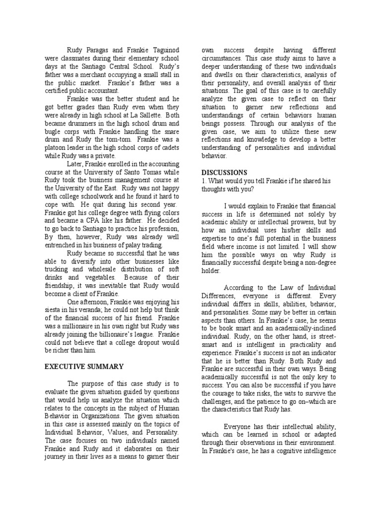 Case Analysis | PDF | Bias | Stereotypes