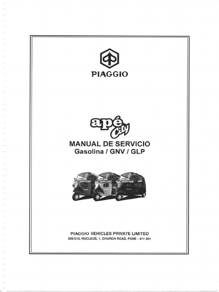 Piaggio Español | PDF
