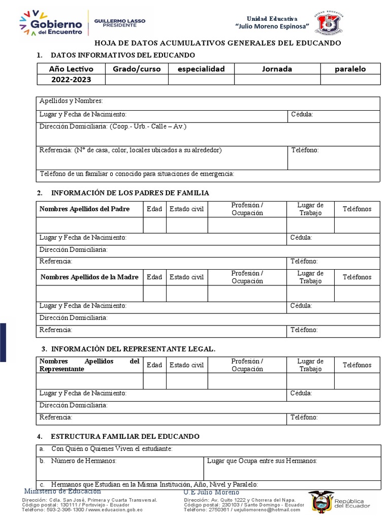 Ficha Informativa (1) | PDF