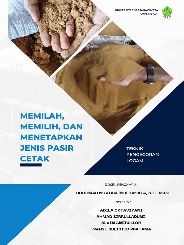 Panduan Pasir Cetak Pengecoran | PDF