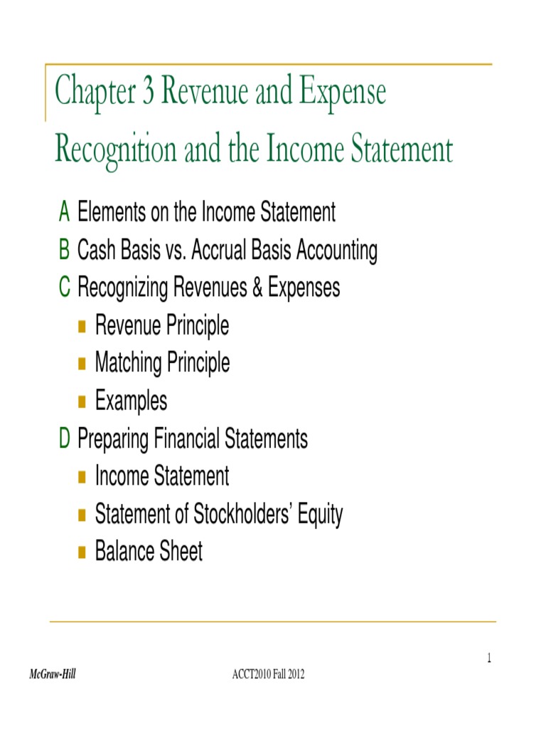 Understanding the Key Elements and Preparation of the Income Statement ...
