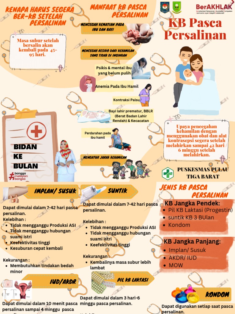 KB Pasca Persalinan LEAFLET | PDF