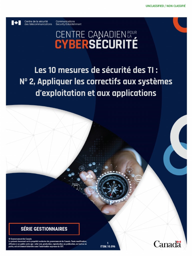 Mesures de sécurité TI : Correctifs essentiels | PDF | Vulnérabilité ...