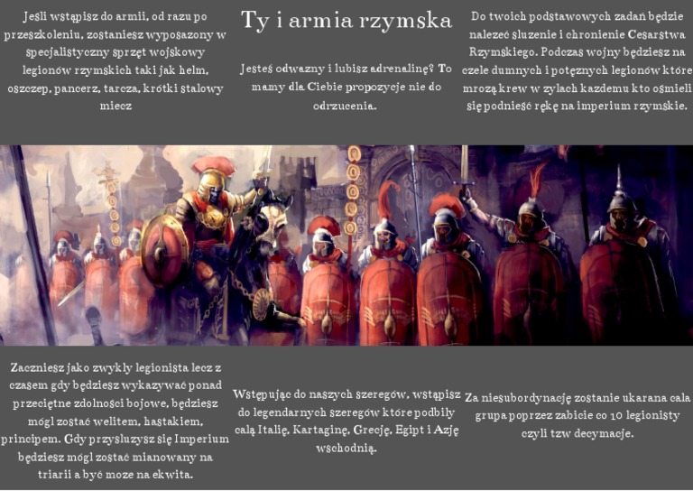 Ty I Armia Rzymska | PDF