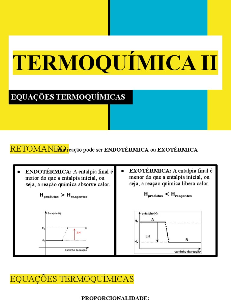 TERMOQUÍMICA II | PDF