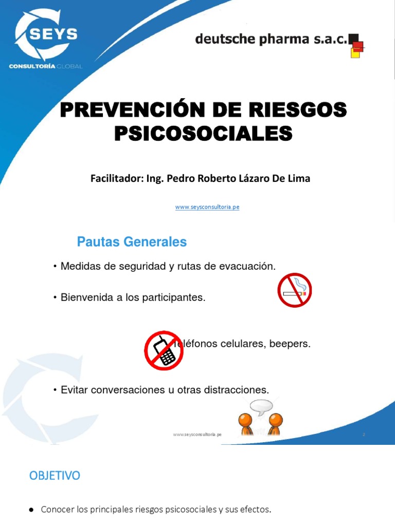 3 Prevención de Riesgos Psicosociales | PDF | Burnout ocupacional | Estrés (biología)