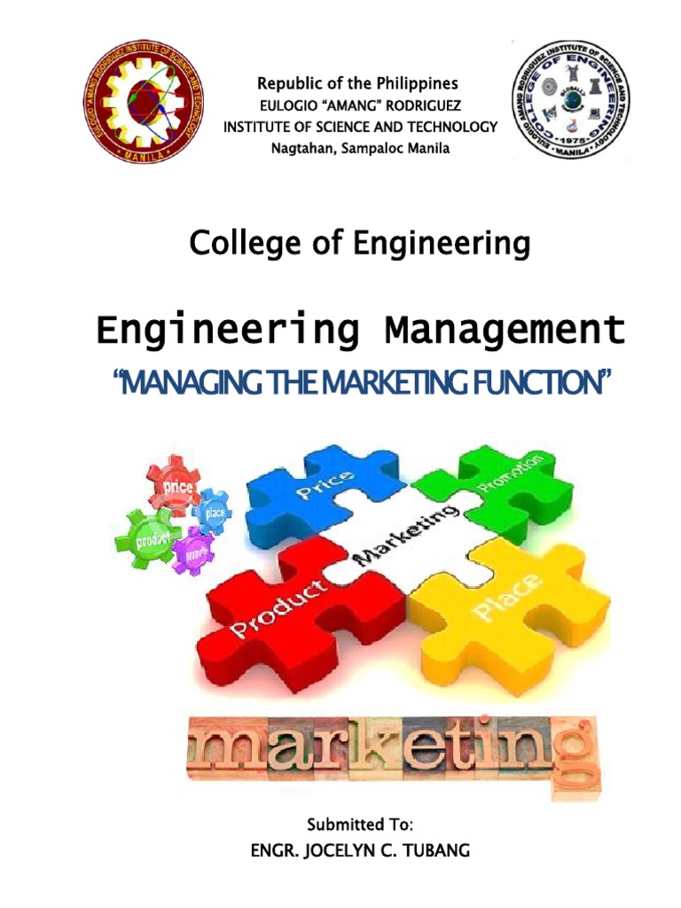 Engineering Management | PDF | Marketing | Sales