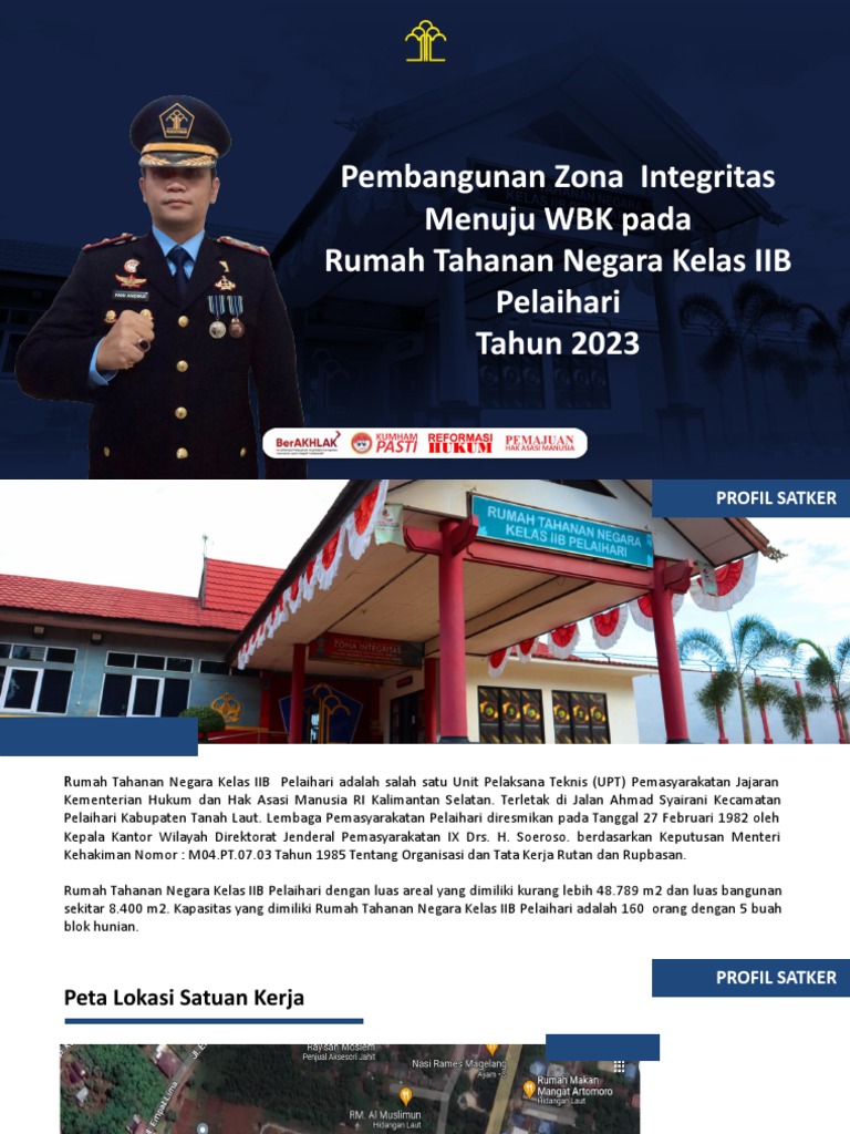 Paparan Pembangunan Zona Integritas Menuju Wilayah Bebas Dari Korupsi Dan Wilayah Birokrasi ...