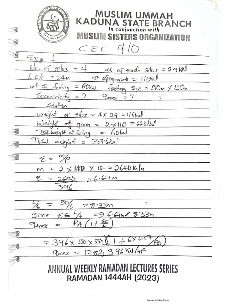 CEC 410 Foundation | PDF