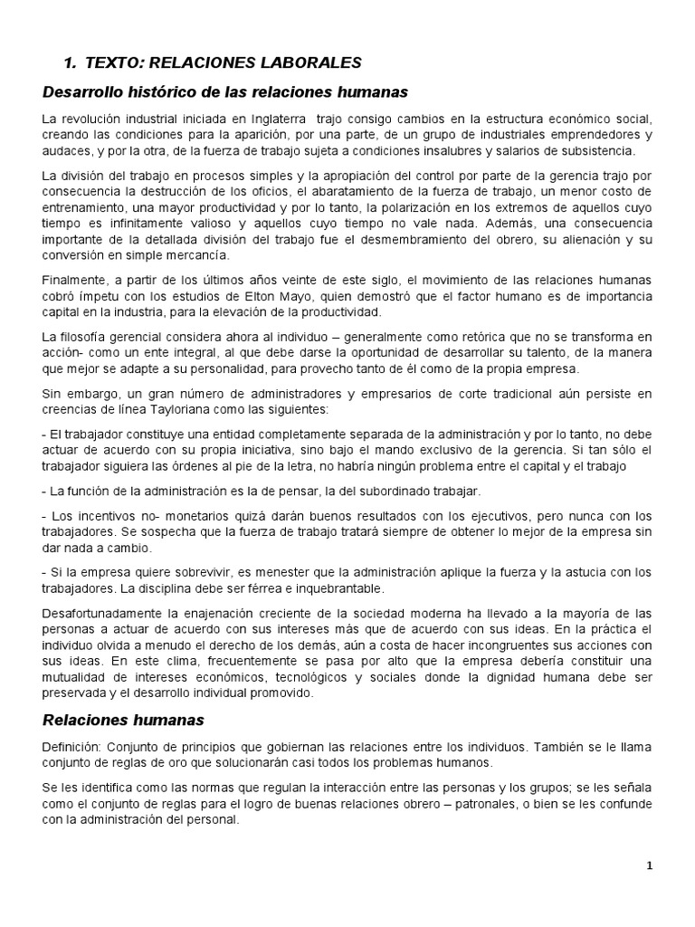 Resumen Completo Derh | PDF